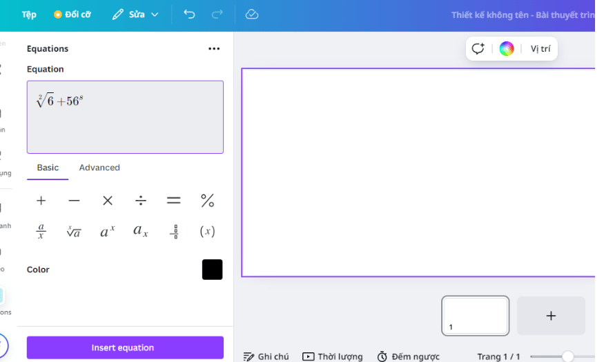 How to Write Mathematical Symbols on Canva